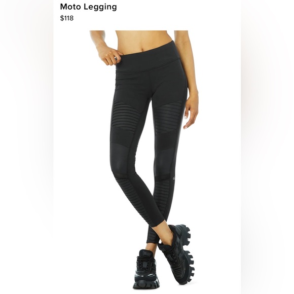 ALO Yoga | Pants & Jumpsuits | Alo Moto Leggings | Poshmark
